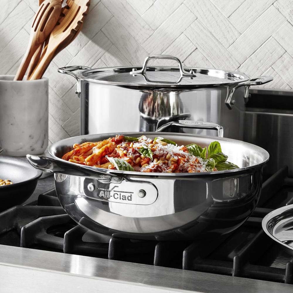 All Clad d5 Stainless Steel Essential Pan Williams Sonoma Australia